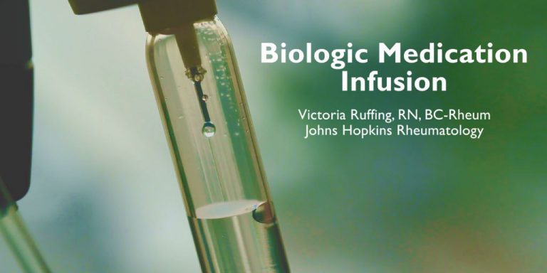 Biologic Infusions • Johns Hopkins Rheumatology